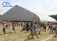 China Aluminum Frame Curve Event Tent 8-40m Width with 80-100km/h Wind Resistance for Commercial Use for sale