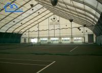 China Waterproof Tennis Court Tent 3-50m Width Aluminum Frame 75kg/sqm Snow Load 100km/h Wind Rating for sale