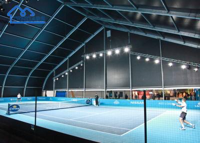 China Waterproof Tennis Court Tent 3-50m Width Aluminum Frame 75kg/sqm Snow Load 100km/h Wind Rating for sale