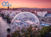 China Geodesic Dome Glamping Tent 5m-10m Diameter with 100% UV Resistance and 30+ Year Lifespan for sale