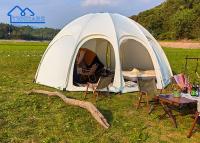 China Geodesic Dome Glamping Tent 5m-10m Diameter with 100% UV Resistance and 30+ Year Lifespan for sale