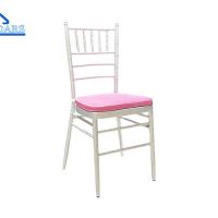 China Custom Metal Chiavari Chair for Wedding Banquet Dining Party Tent Accessories 100pcs MOQ for sale