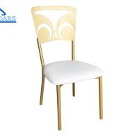 China Luxury Gold Metal Banquet Chair with Cushion - 450x500x1020mm Dimensions, 4.5kg Weight for Wedding Events for sale
