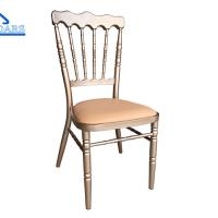 China Luxury Gold Metal Banquet Chair with Cushion - 450x500x1020mm Dimensions, 4.5kg Weight for Wedding Events for sale