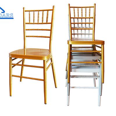 China Luxury Gold Metal Banquet Chair with Cushion - 450x500x1020mm Dimensions, 4.5kg Weight for Wedding Events for sale