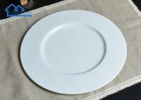 China Modern Round Withe Plate Party Plates Table Setting Decoration On For Wedding Event Party for sale