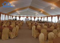 China Custom Aluminum Alloy Party Wedding Tent 10m x 20m with Lining and Curtain for sale
