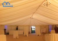China Custom Aluminum Alloy Party Wedding Tent 10m x 20m with Lining and Curtain for sale