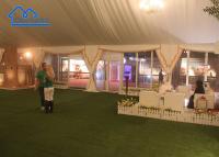 China 6m Span Waterproof Fireproof UV Resistant Party Tent with 100km/h Wind Resistance and -30°C to +70°C Temperature Range for sale