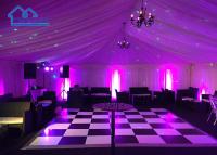 China White Fire Retardant Wedding Tent Liner 10ft x 10ft with NFPA 701 Certification for Party Marquee Ceiling for sale