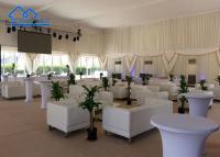 China Custom Aluminum Wedding Tent with UV-Resistant PVC Walls - Full Accessory Decorations for Outdoor Events for sale