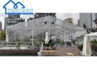 China Aluminum A Shape Permanent Teepee Marquee Tent 10m Outdoor Wedding Party Event Canopy Frame for sale