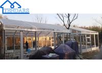 China Aluminum A Shape Permanent Teepee Marquee Tent 10m Outdoor Wedding Party Event Canopy Frame for sale