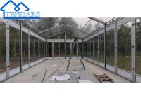 China Clear Span Aluminium Alloy PVC Marquee Tent 30m Span 4m Side Height for Wedding Events for sale