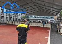 China 1000 Person 2000 Seater Large Event Tent Aluminum Frame Clear Top Wedding Banquet Party Tent 20m Width for sale