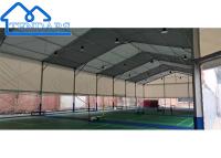 China TUV Large Heavy Duty Marquee Tent Aluminum Frame 3-50m Width Basketball Court Cover Weatherproof Structure for sale