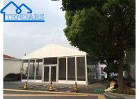 China Fireproof PVC Aluminum Heavy Duty Marquee Tent - 75kg/sqm Snow Load, 100km/h Wind Resistance, 3-70m Width for sale