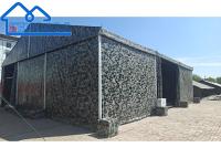 China DIN4102 Waterproof Event Tent with 100km/h Wind Resistance and 15+ Year Service Life - Modular Aluminum Frame Structure for sale