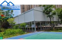 China Fire Retardant Waterproof UV Resistant Large Span Heavy Duty Court Shelter Sports Tent 850gsm PVC for sale