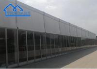 China Large 100-500 Person Aluminum Event Marquee Tent with 850g/m² PVC Fabric and 80-100km/h Wind Resistance for sale