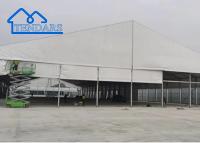 China Large 100-500 Person Aluminum Event Marquee Tent with 850g/m² PVC Fabric and 80-100km/h Wind Resistance for sale