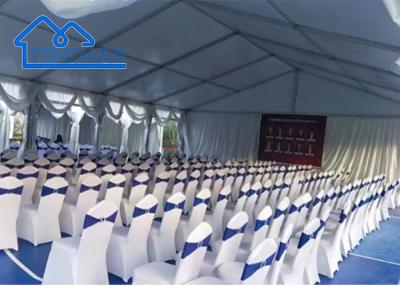 China SS304 Frame Large Party Tent for Over 2000 People Customizable Width Length 80-140km/h Wind Resistance for sale