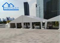 China Aluminum Frame Luxury Event Tent PVC Fabric Self Cleaning 5m Span 3m Eave Height Commercial Marquee for sale