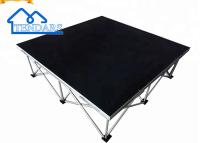 China Adjustable Portable Stage Aluminum Alloy 6082-T6 1.22x1.22m CE Certified for sale