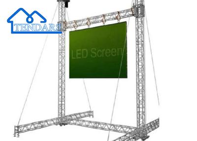 China Custom Aluminum Stage Truss 100mm Size 1500mm Length for Event Lighting and Sound for sale