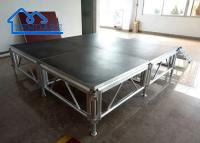 China Adjustable Portable Stage Aluminum Alloy 6082-T6 1.22x1.22m CE Certified for sale