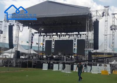 China Aluminum Stage Light Truss Structure 300x300mm 6082-T6 for Outdoor Concert Event for sale