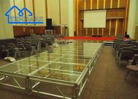 China Custom Transparency Aluminum Stage Truss Platform For Outdoor/Indoor Events for sale