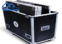 China Custom Aluminum Portable Concert Stage 1x1m with Curtain Flight Case 900kg Load Capacity for sale