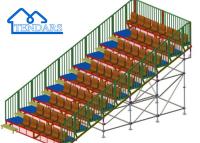 China Customized Aluminum Stage Truss Platform Steel Flat Truss 750kg Loading Capacity for sale