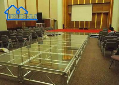 China Custom Transparency Aluminum Stage Truss Platform For Outdoor/Indoor Events for sale