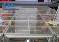 China Custom Transparency Aluminum Stage Truss Platform For Outdoor/Indoor Events for sale