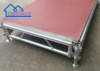 China Custom Aluminum Stage Truss 400x400mm Spigot Bolt Concert Platform 1-5m for sale