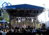 China Aluminum Stage Lighting Trusses 200x200mm to 600x1000mm with 0.5-4m Lengths for Outdoor Performance for sale