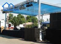 China Square Structures Spigot Modular Stage Frame Aluminum Truss System For Outdoor Concert Event for sale