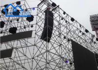 China Square Structures Spigot Modular Stage Frame Aluminum Truss System For Outdoor Concert Event for sale
