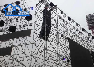 China Square Structures Spigot Modular Stage Frame Aluminum Truss System For Outdoor Concert Event for sale