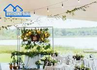 China High Capacity Clear Marquee Tent 6m to 50m Span Aluminum Frame Wedding Party Trade Show for sale