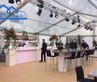 China High Capacity Clear Marquee Tent 6m to 50m Span Aluminum Frame Wedding Party Trade Show for sale