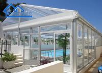 China High Capacity Clear Marquee Tent 6m to 50m Span Aluminum Frame Wedding Party Trade Show for sale
