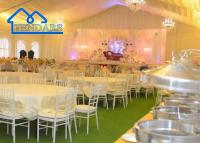 China 1000 Capacity Marquee Party Tent Flame Retardant DIN4102 Aluminum Alloy Frame 60m Width for sale
