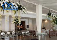 China Heavy Duty Aluminum Wedding Marquee Tent 10m to 50m Width UV Proof Wind Resistant for sale