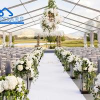 China White PVC Wedding Marquee Tent 20x30m Aluminum Frame Party Canopy for sale