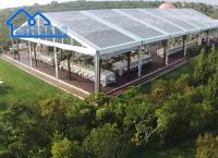 China A Shape Aluminum Alloy Wedding Tent 10m Span PVC Tarpaulin Event Tent House for sale