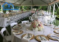 China A Shape Aluminum Alloy Wedding Tent 10m Span PVC Tarpaulin Event Tent House for sale