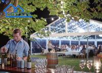 China A Shape Aluminum Alloy Wedding Tent 10m Span PVC Tarpaulin Event Tent House for sale